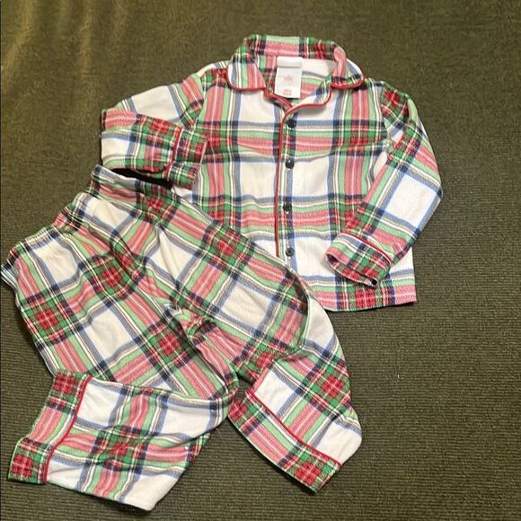 Wondershop | Pajamas | Wondershop Red And Green Plaid Pajama Set 3t ...